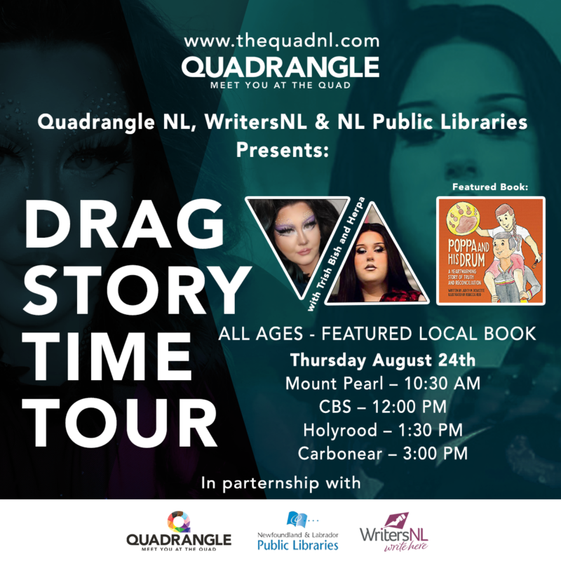 EVENT: Drag Story Time Tour: Day Two with Trish Bish and Herpa › WritersNL