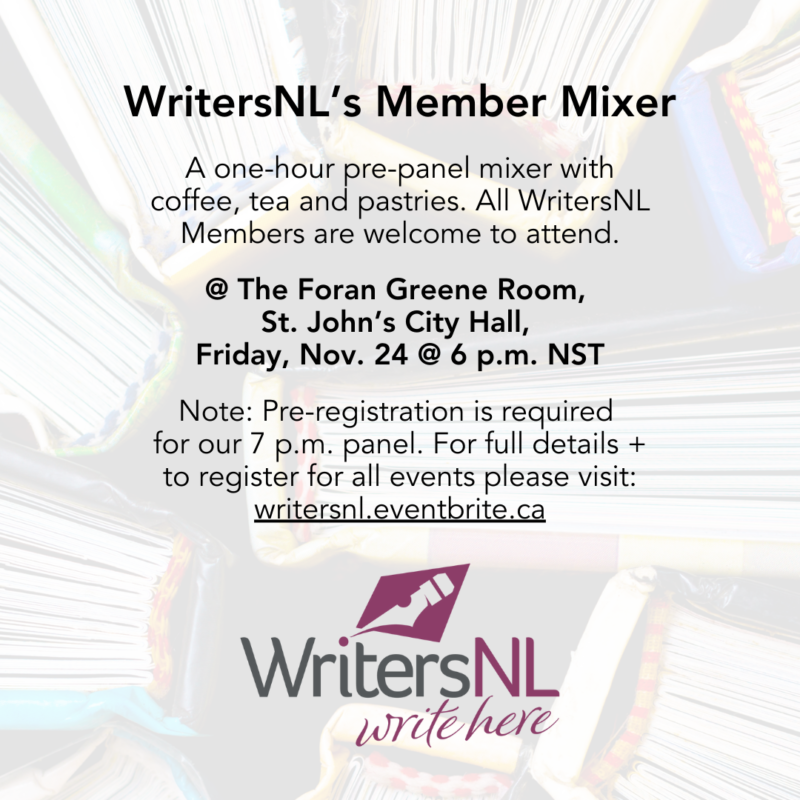 EVENT: WritersNL’s Member Mixer › WritersNL