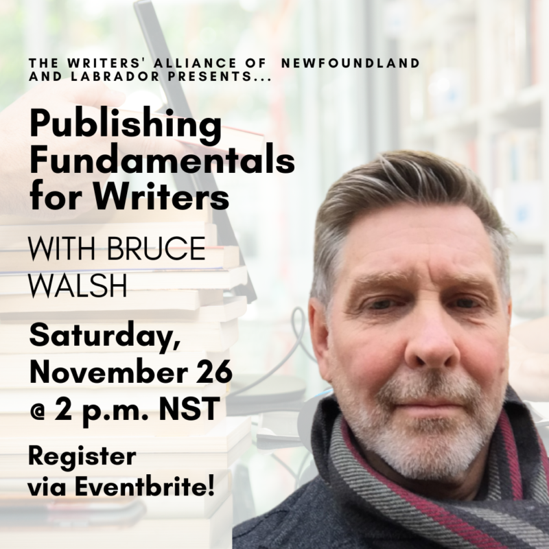 WORKSHOP: Publishing Fundamentals for Writers – A Workshop with Bruce ...